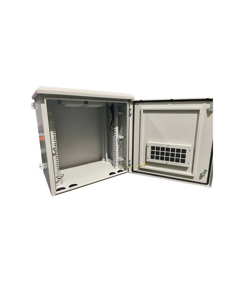 ARMARIO RACK MURAL 12U 19" 630X480X645mm para exteriores